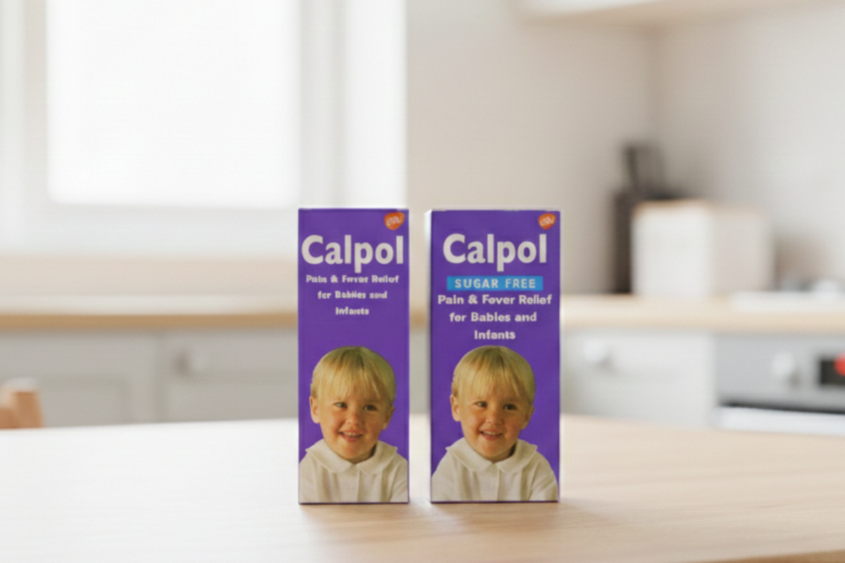 Calpol Infant Syrup – Sugar Free & Regular Ingredients and Dosage – Botika