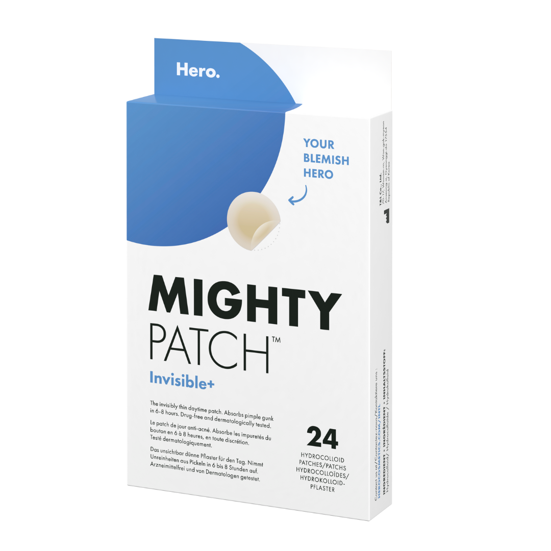 Hero. Mighty Patch™ Invisible+ - Hydrocolloid Pimple patch – Botika